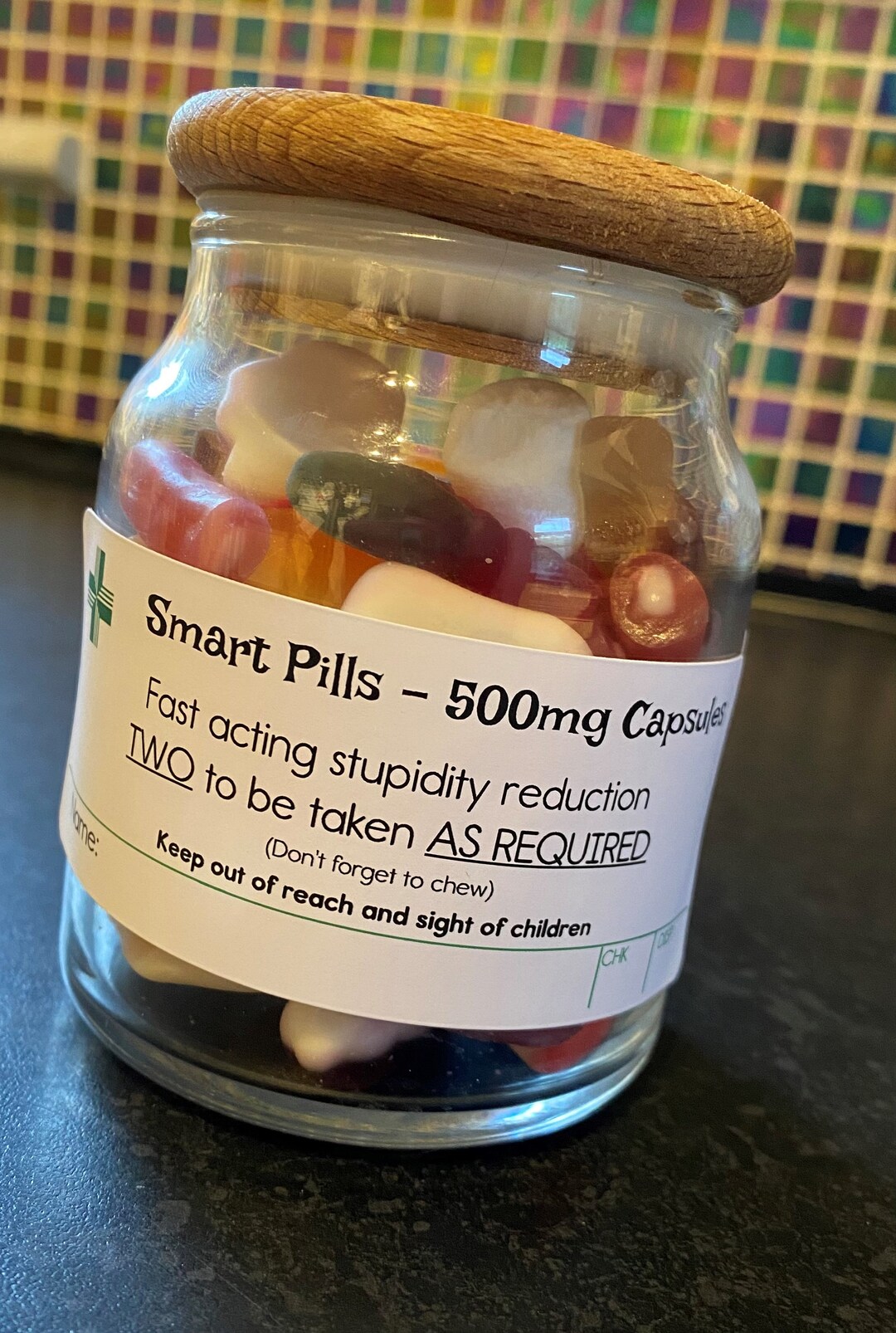 Prescription Smart Pills Label - PRINTABLE Prescription Label for Funny ...