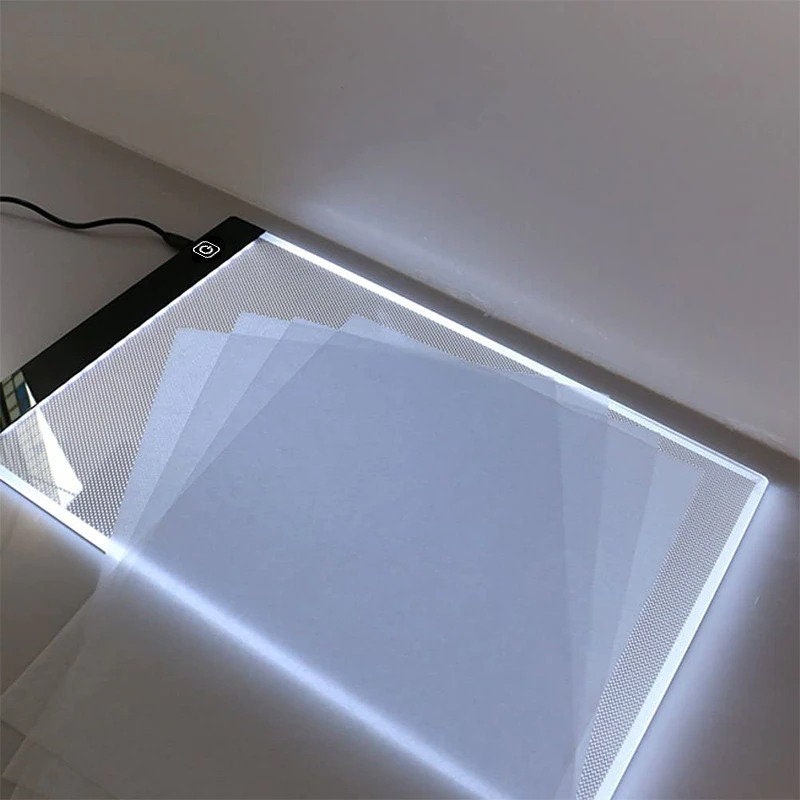Dimmable LED Light Drawing/tracing Board Pad A3/A4/A5 - Etsy