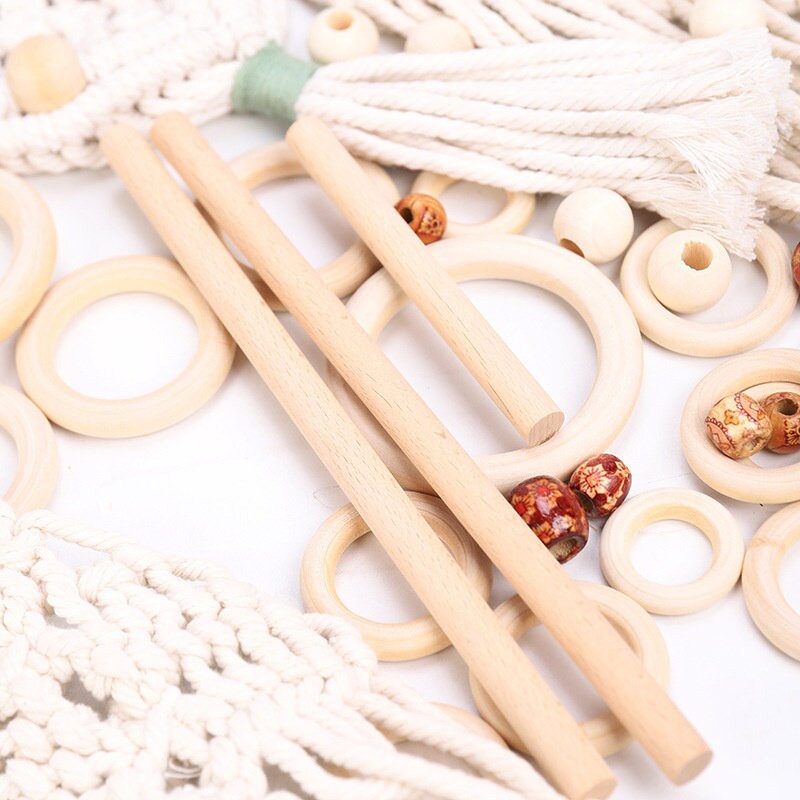 A Set of DIY Macrame Materials - Etsy