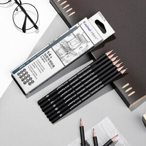 14 PCS Professional Graphite Pencil Set - Etsy