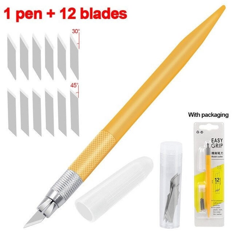 360 Rotating Paper Cutter With Extra Blades for Craft & DIY - Etsy