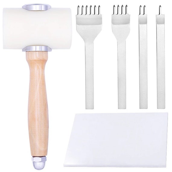 Leather Work Hammer Hole Punch Work Board - Etsy