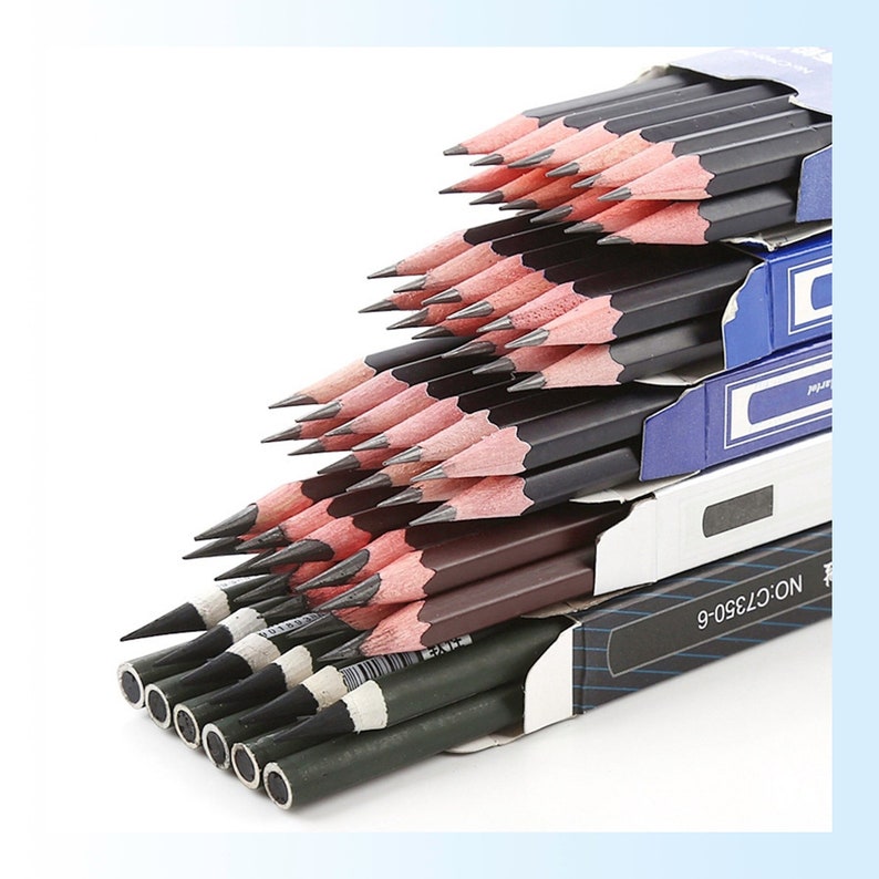 14 PCS Professional Graphite Pencil Set - Etsy