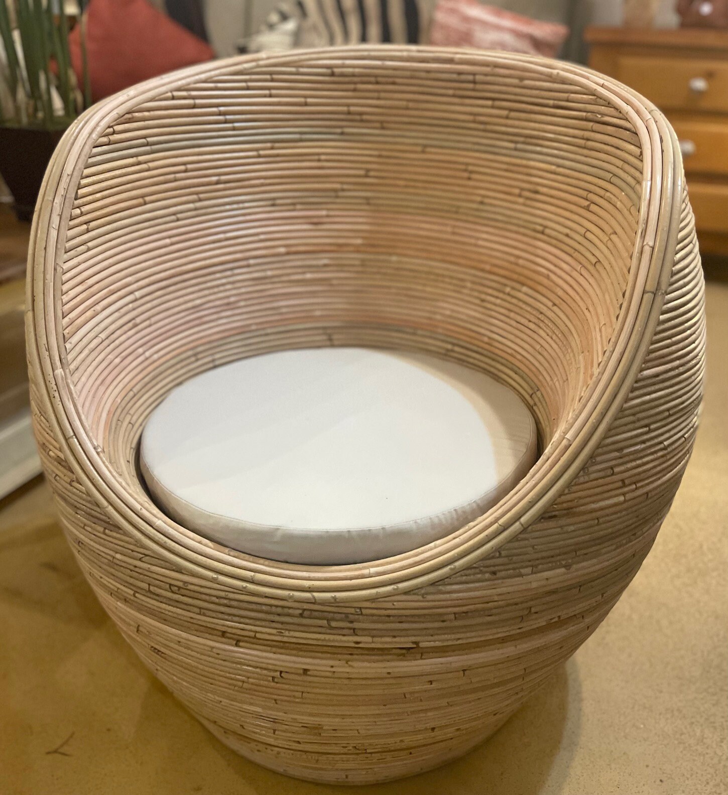 Rattan Pod Lounge Chair Club Chair Patio Furniture - Etsy