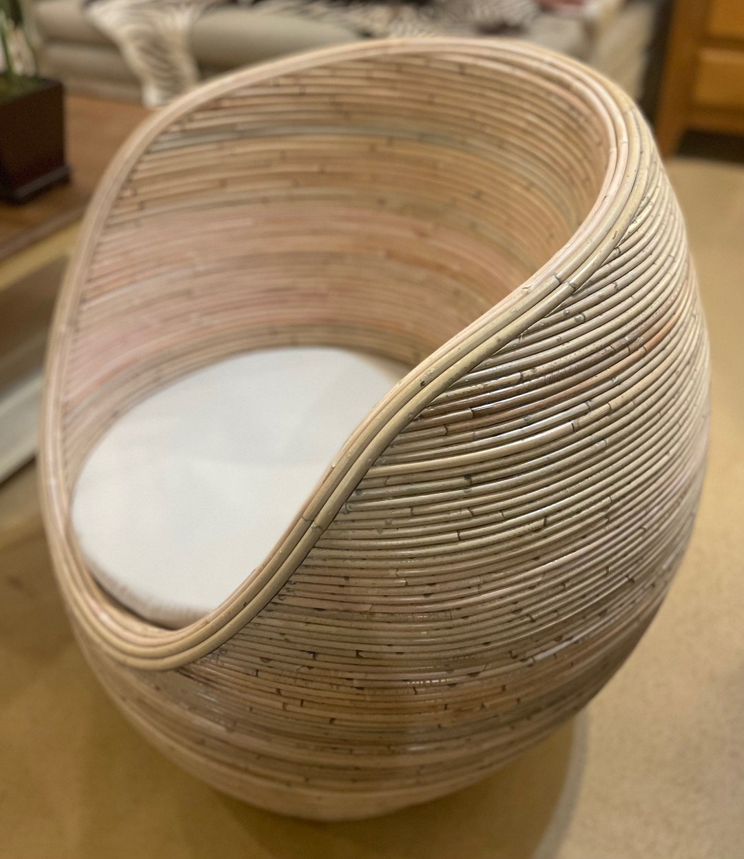 Rattan Pod Lounge Chair Club Chair Patio Furniture - Etsy