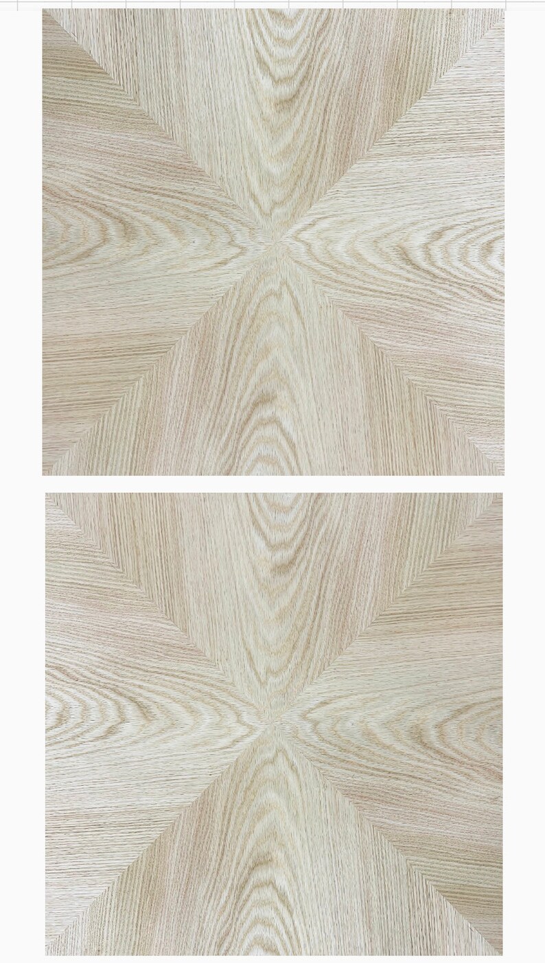Genuine White Oak Veneer Custom Panels Door Insert Panels Table Tops ...