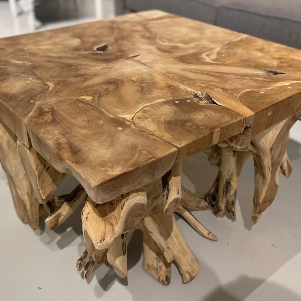 Teak Root Coffee Table - Etsy