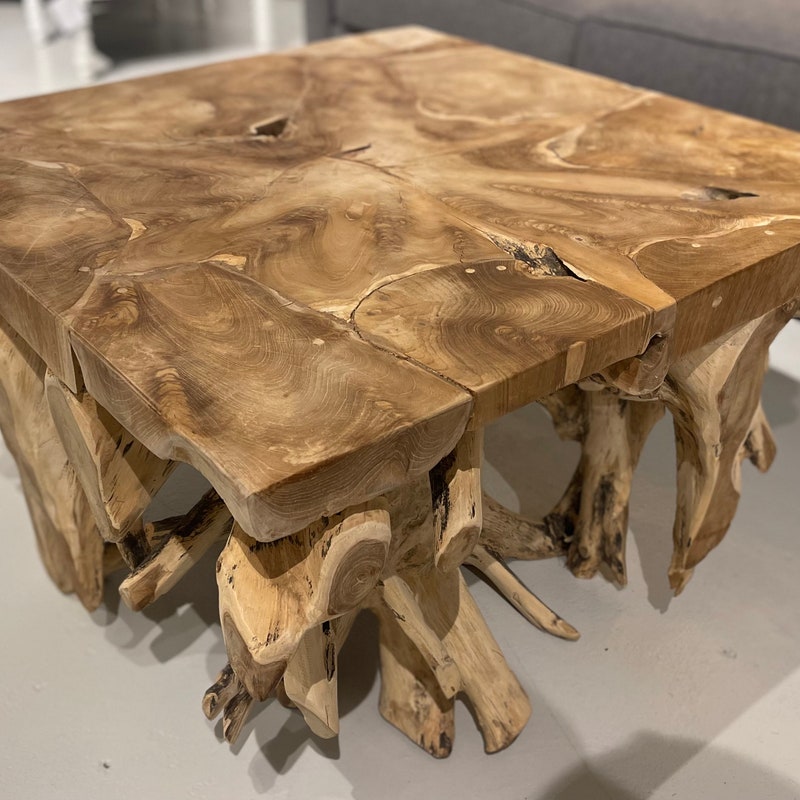 Teak Root Coffee Table - Etsy