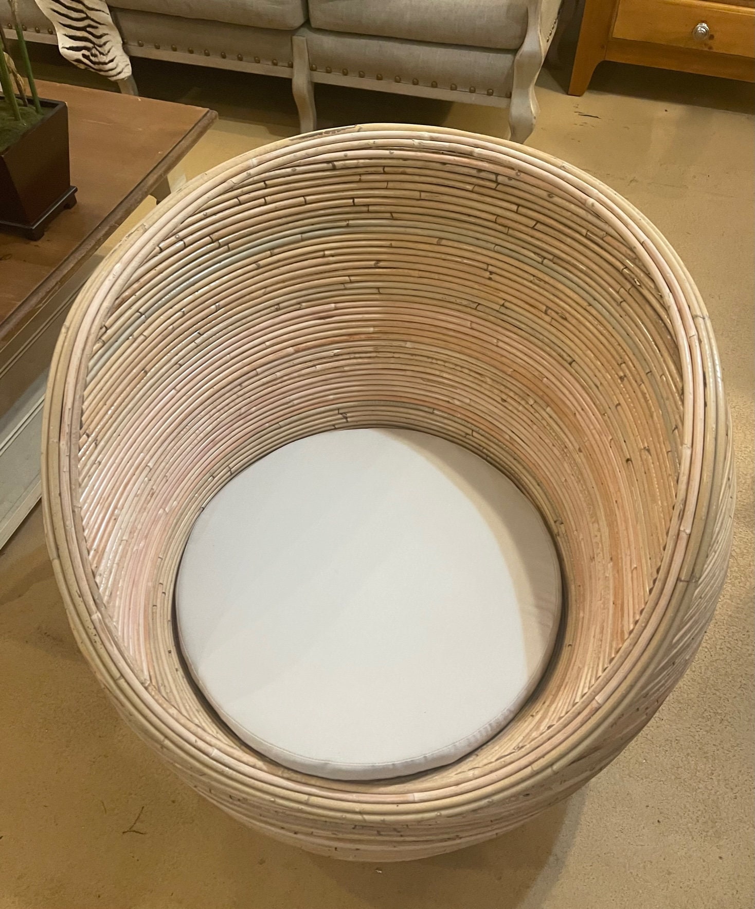 Rattan Pod Lounge Chair Club Chair Patio Furniture - Etsy