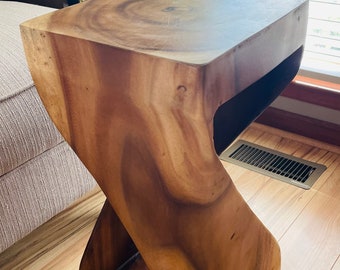 Teak twist table store