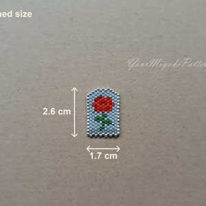 The Little Prince Fox Rose Brick Stitch Bead Patterns PDF - Etsy