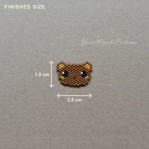 Seed Bead Bunny and Bear Brick Stitch Patterns PDF Animal Beading ...