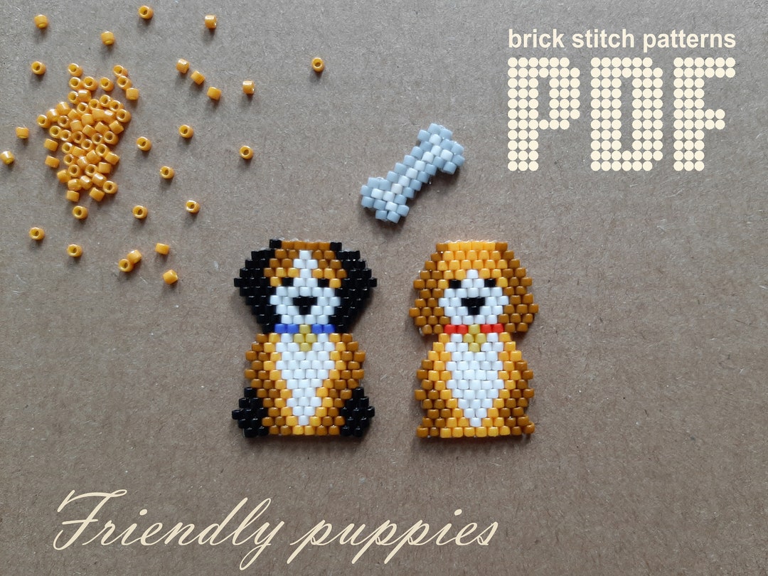Beading Pattern, Animals Beading, Brick Stitch Pattern, Miyuki Pattern ...