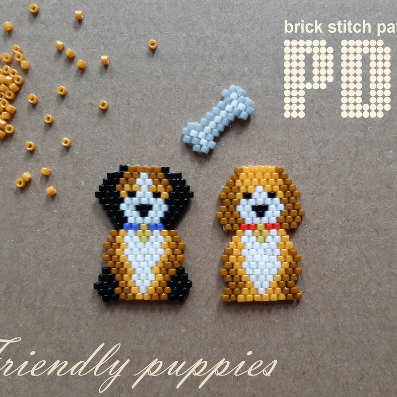 Perler Dog Bead Pattern - Etsy