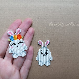 Seed Bead Easter Pattern Beaded Easter Brick Stitch Bead Pattern ...