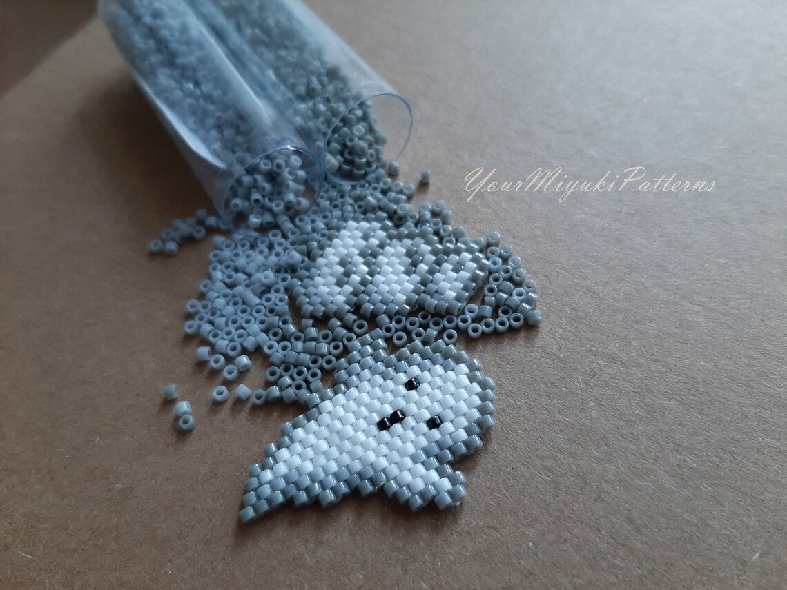 Halloween PDF Pattern Set, Miyuki Delica Bead Patterns, Halloween ...