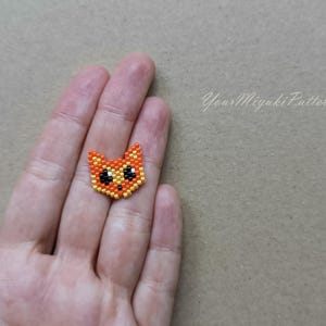 Seed Bead Fox and Hedgehog Brick Stitch Beading Pattern Set PDF Beaded ...