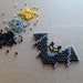 Halloween Bead Pattern Bat Pattern for Beading Brick Stitch - Etsy