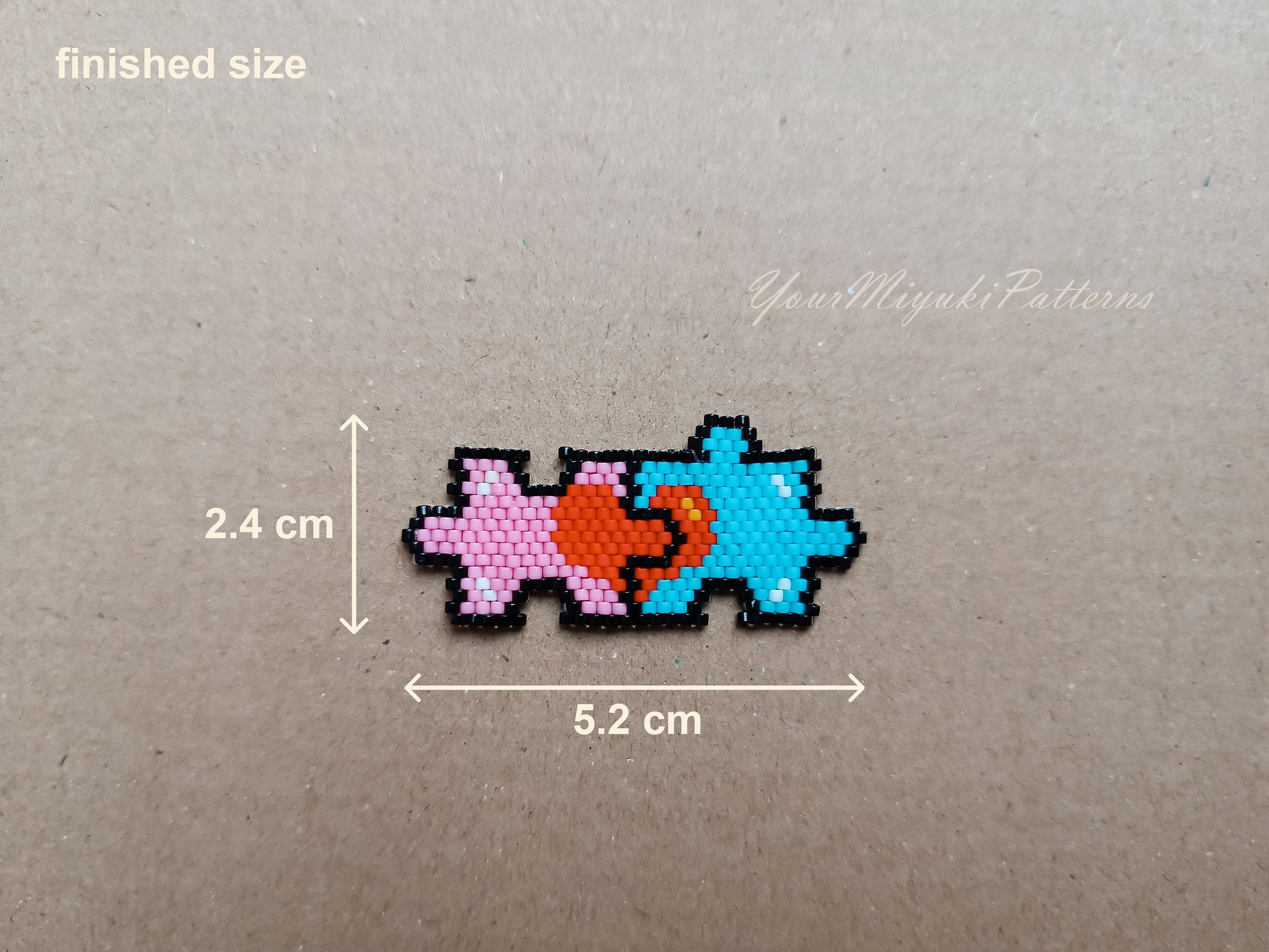 Brick Stitch Pattern Beading Pattern Seed Bead Pattern - Etsy