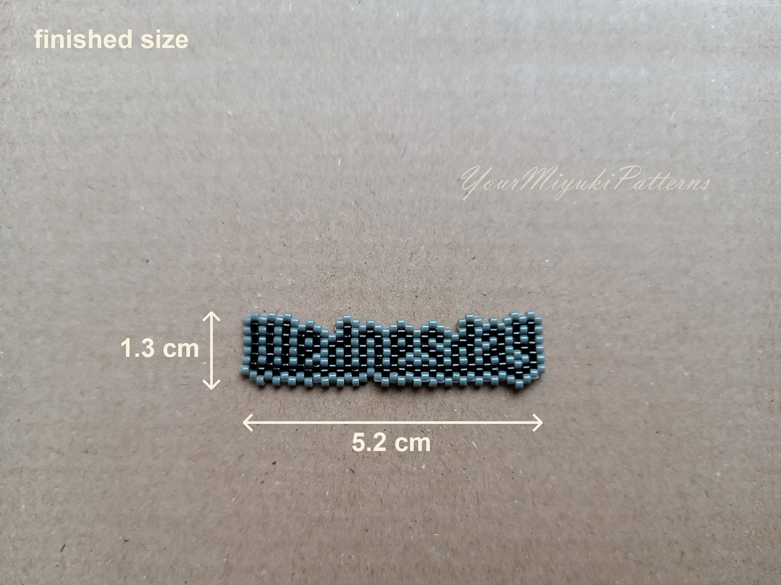 Wednesday Pattern Brick Stitch Pattern Beading Tutorial - Etsy