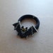 Halloween Bead Pattern, Bat Pattern for Beading, Beaded Bat, Brick ...