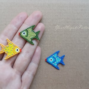 Fish Bead Pattern PDF Brick Stitch Beading Tutorail Seed Bead Pattern ...