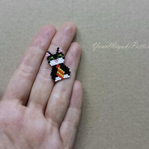 Brick Stitch Bead Pattern Set Cats in Ties Beading Tutorials in PDF ...