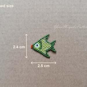 Fish Bead Pattern PDF Brick Stitch Beading Tutorail Seed Bead Pattern ...