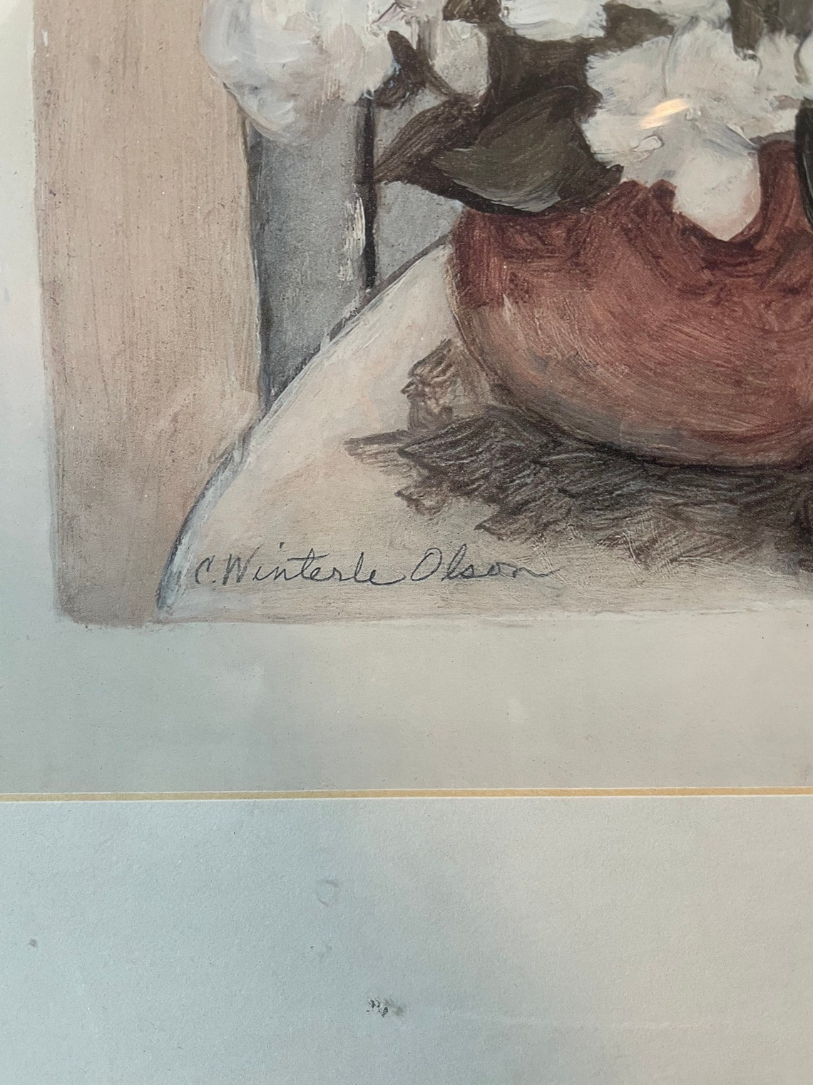 C. Winterle Olson Sea View Watercolor Painting - Etsy