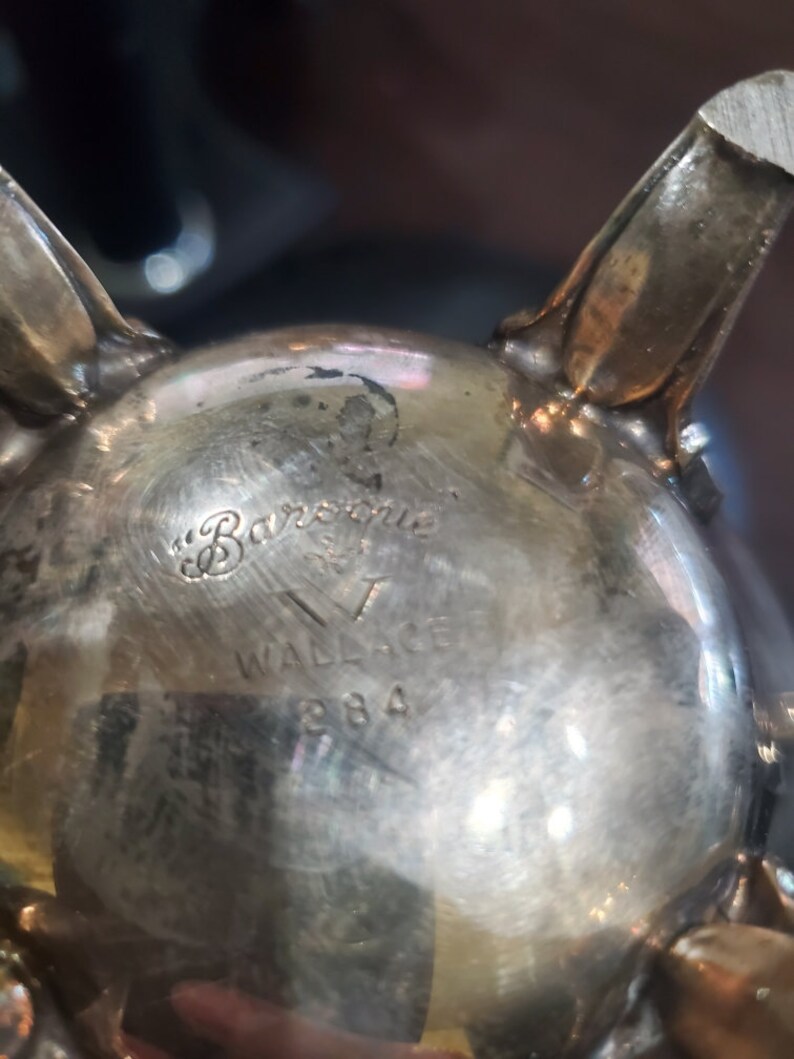 Baroque by Wallace Tea Set - Etsy