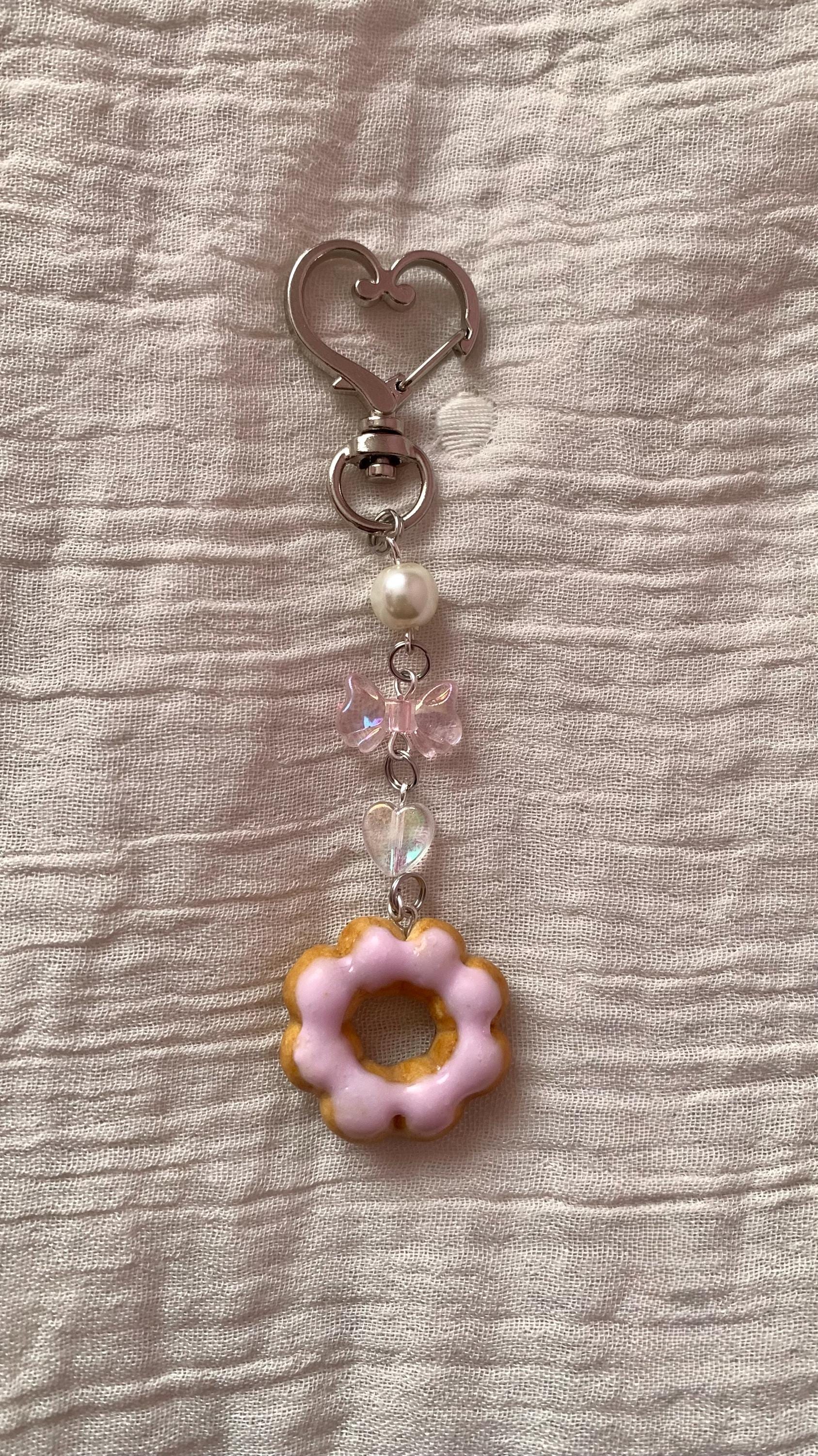 Handmade Japanese Pastry Keychains – Cute Polymer Clay Charms | Mochi ...