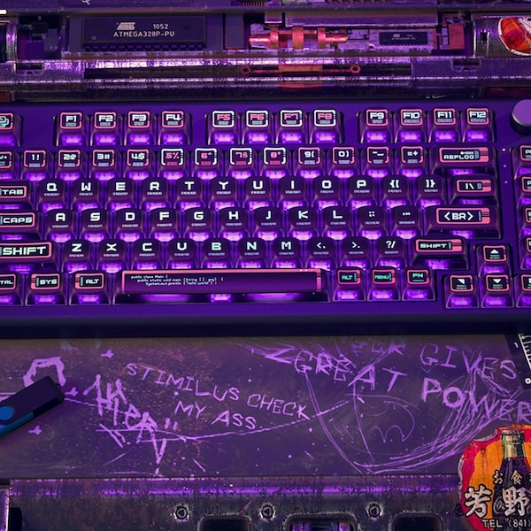 Cyberpunk Keycaps - Etsy