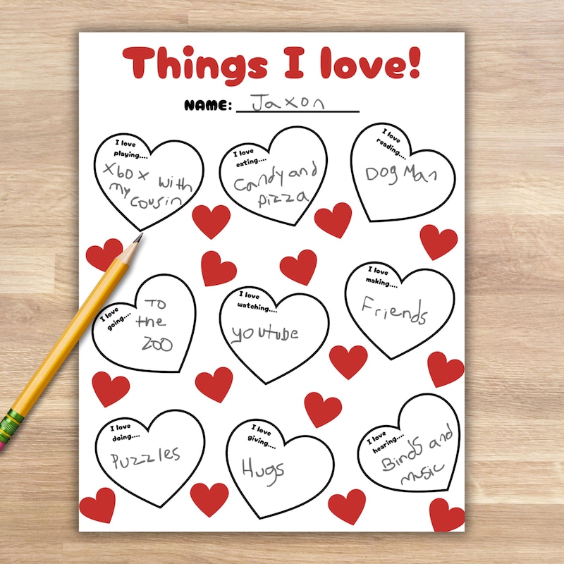 Creative Valentines Activity - Etsy UK