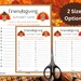 Friendsgiving Games-thanksgiving Games-alphabet Game-a-z Game-fall ...