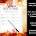 Finish the Phrase Game, Fall Games, Autumn Party Games, Trivia, Family ...