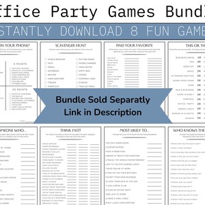 Office Party Games, Work Party Games, Team Building Games, Work Retreat ...