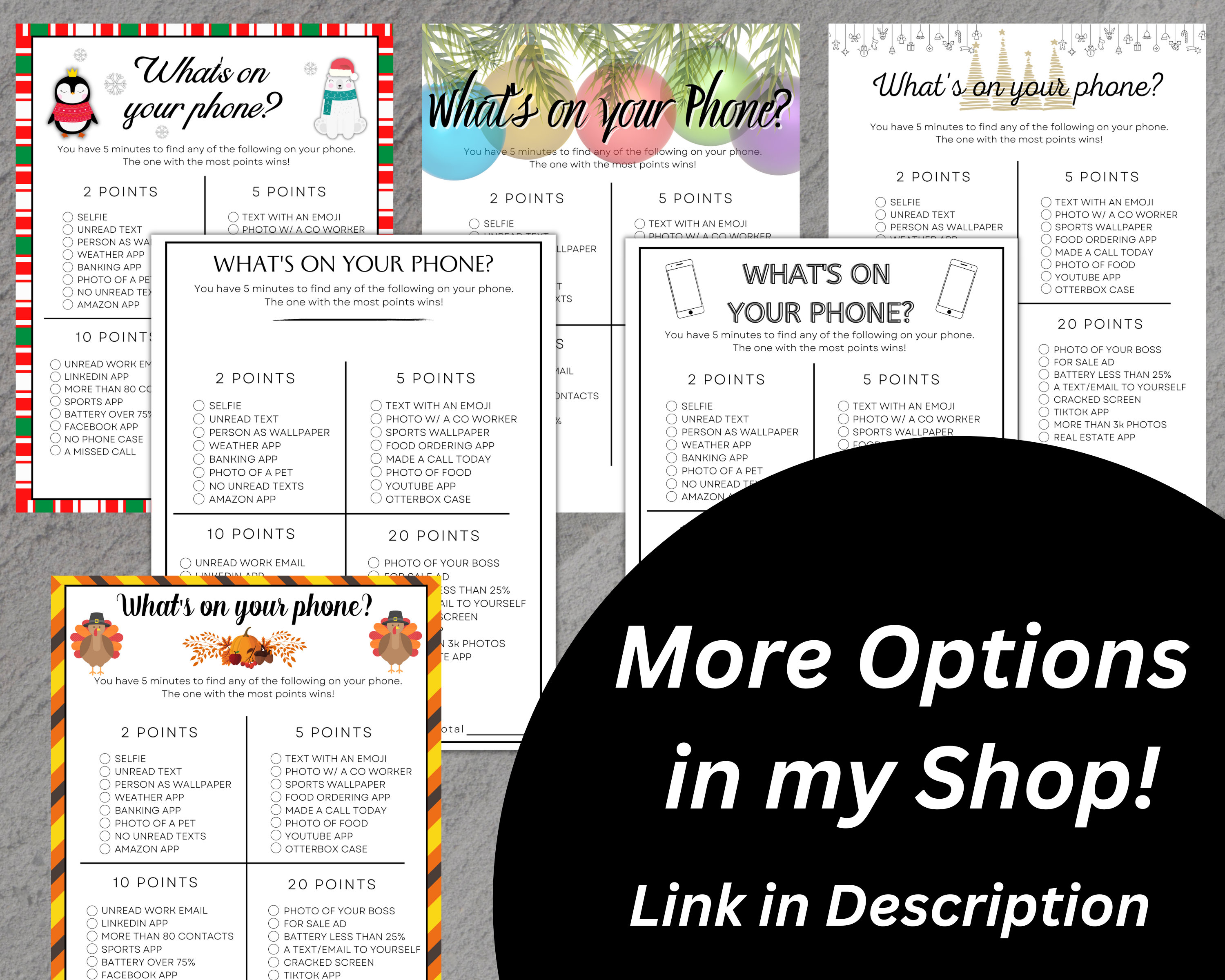 Office Party Game, What's on Your Phone?, Team Building Game, Work Game ...