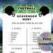 Football Bowl Scavenger Hunt, Game Day Activity, Football Games for ...