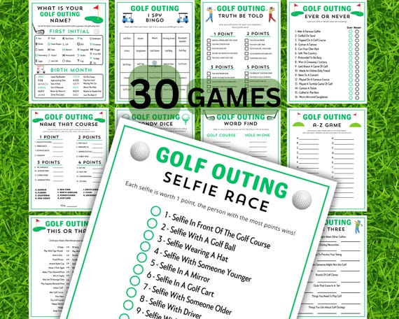 Golf Outing Games Ideas