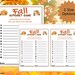 Fall Alphabet Game-autumn Alphabet Game-family Fall Activity-fall ...