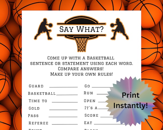 Printable Rules Of Basketball