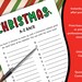 A-Z Race Holiday Activity for School or Work, Printable Christmas Game ...