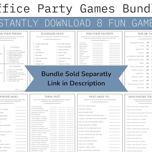 Think Fast Office Party Game, Team Building Game for Employees, Office ...