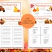 Thanksgiving Games Bundle , Thanksgiving Printable Games, Thanksgiving ...