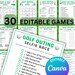 Editable Golf Games Bundle, Golf Outing Party Games, Printable Golf ...