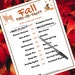 Fall This or That Game-autumn This or That Game-fall Family Activity ...