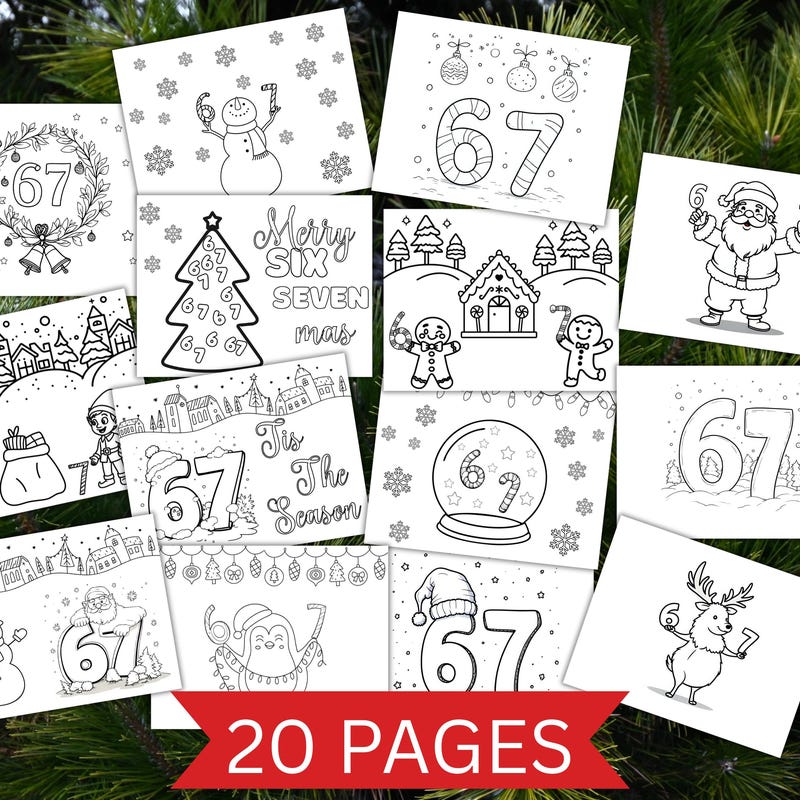 67 Coloring Sheets - Etsy Australia