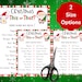Christmas This or That Game for Kids & Adults, Christmas Party Activity ...