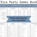 Find Someone Who Work Game, Team Building Game, Printable Office Game ...