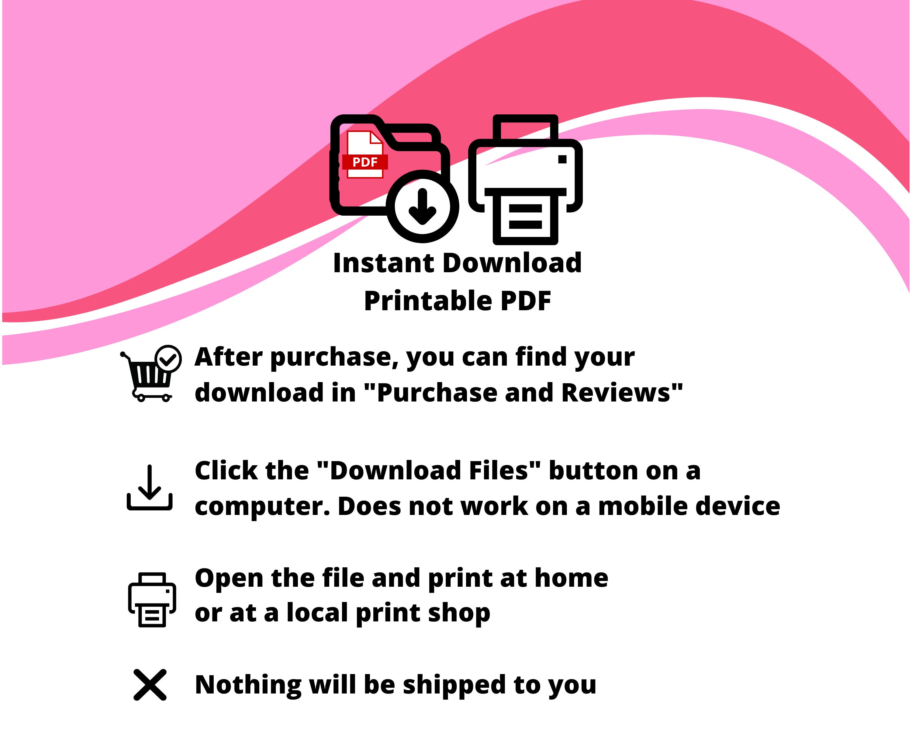 Girl Baby Shower Printable Baby Trivia & Answer Key, Pink Baby Shower ...